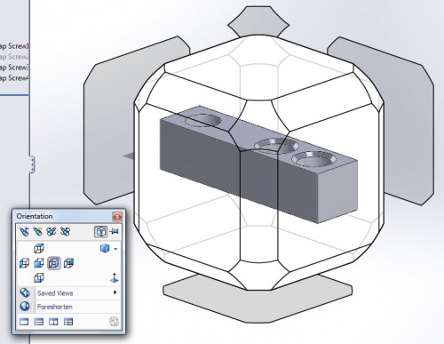 What's New in SolidWorks 2013: Orientation dialog and View Selector ...