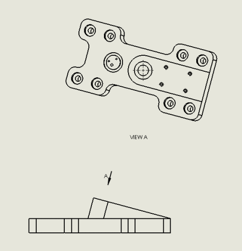 New in SolidWorks 2014: View labels and Auxiliary Views (Part 2 ...