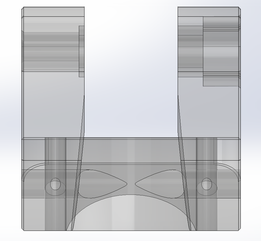 SOLIDWORKS X-ray Vision with transparency - SolidWorks Legion